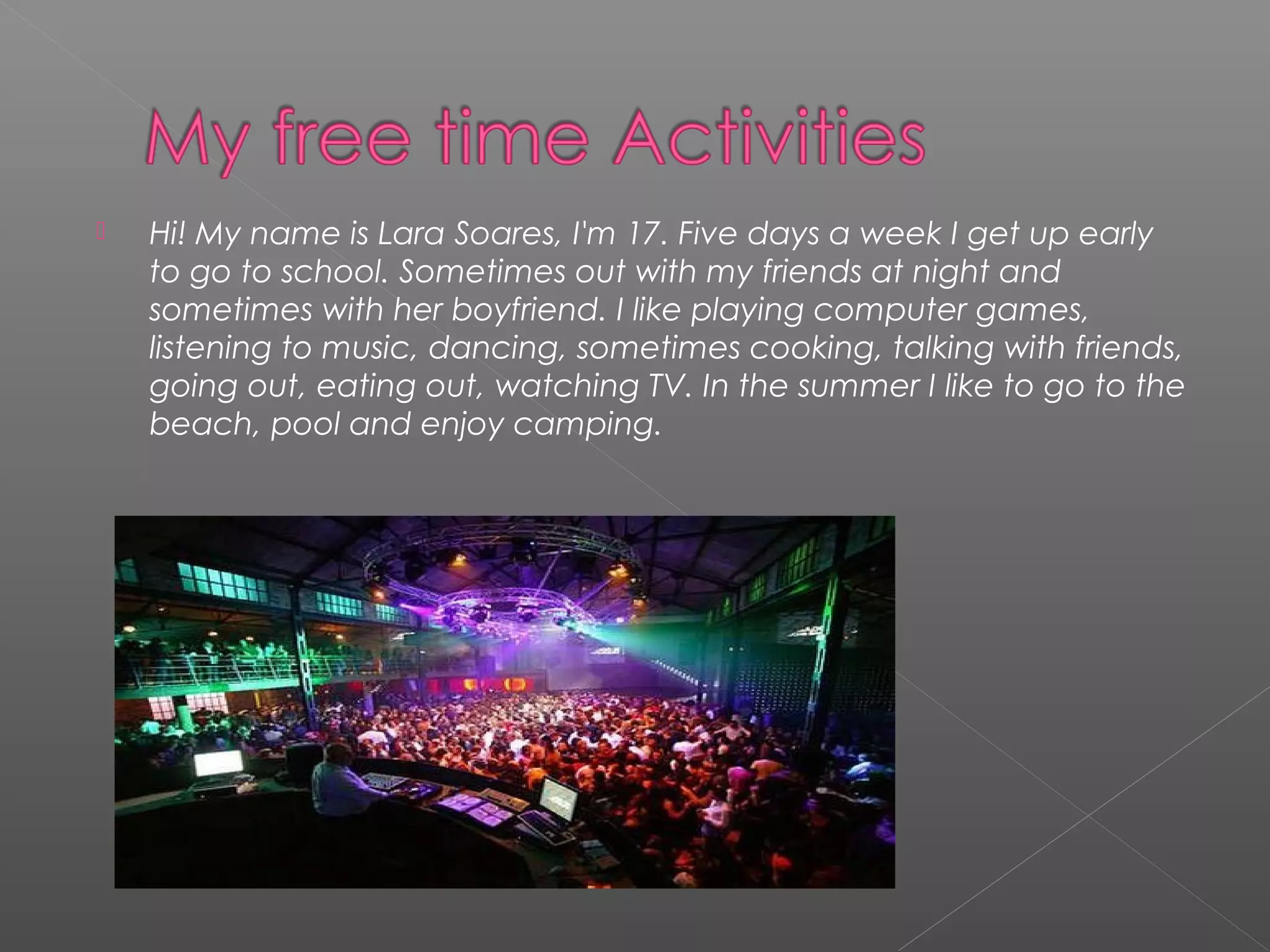 My free time activities | PPT