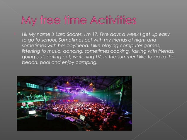 My free time activities | PPT