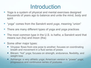 Introduction About Yoga In English Yogawalls