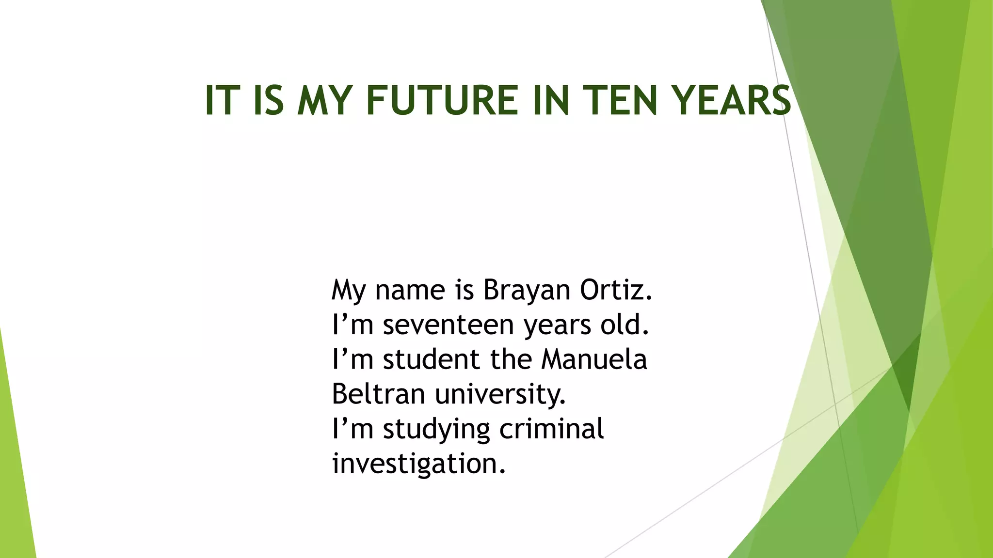 My future | PPT