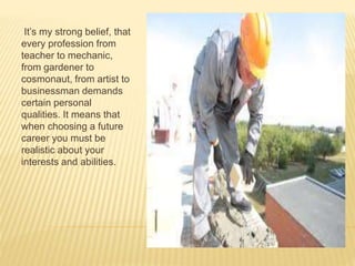 My future career | PPT