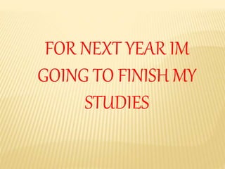 My future plans | PPTX