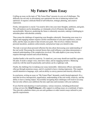 My Future Plans Essay.pdf