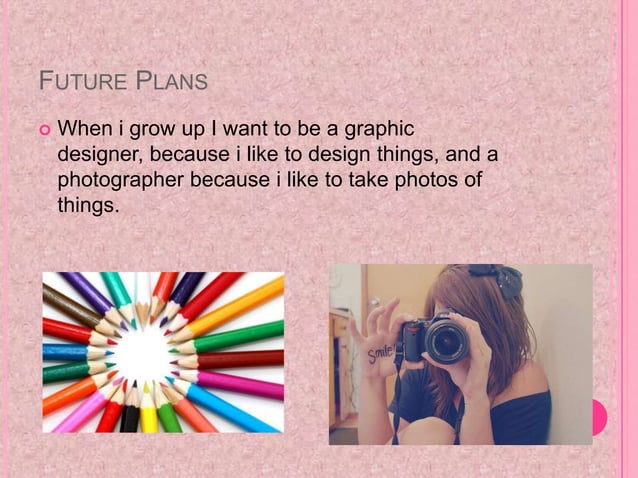 My future plans, goals | PPTX