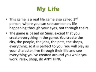 My game | PPT