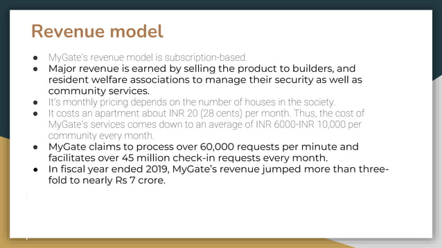 My Gate _ Startup Analysis presentation.pptx | Home Security | Home & Garden