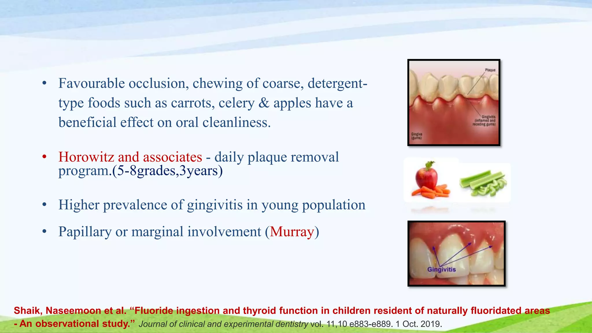 Gingival and periodontal diseases in children | PPTX