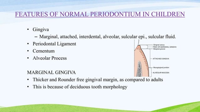 Gingival and periodontal diseases in children | PPTX