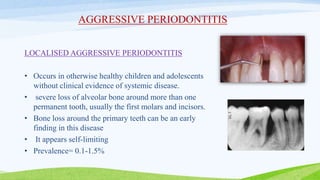 Gingival and periodontal diseases in children | PPTX
