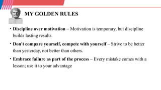 MY GOLDEN RULES la regla de oro jhonatan requena | PPTX