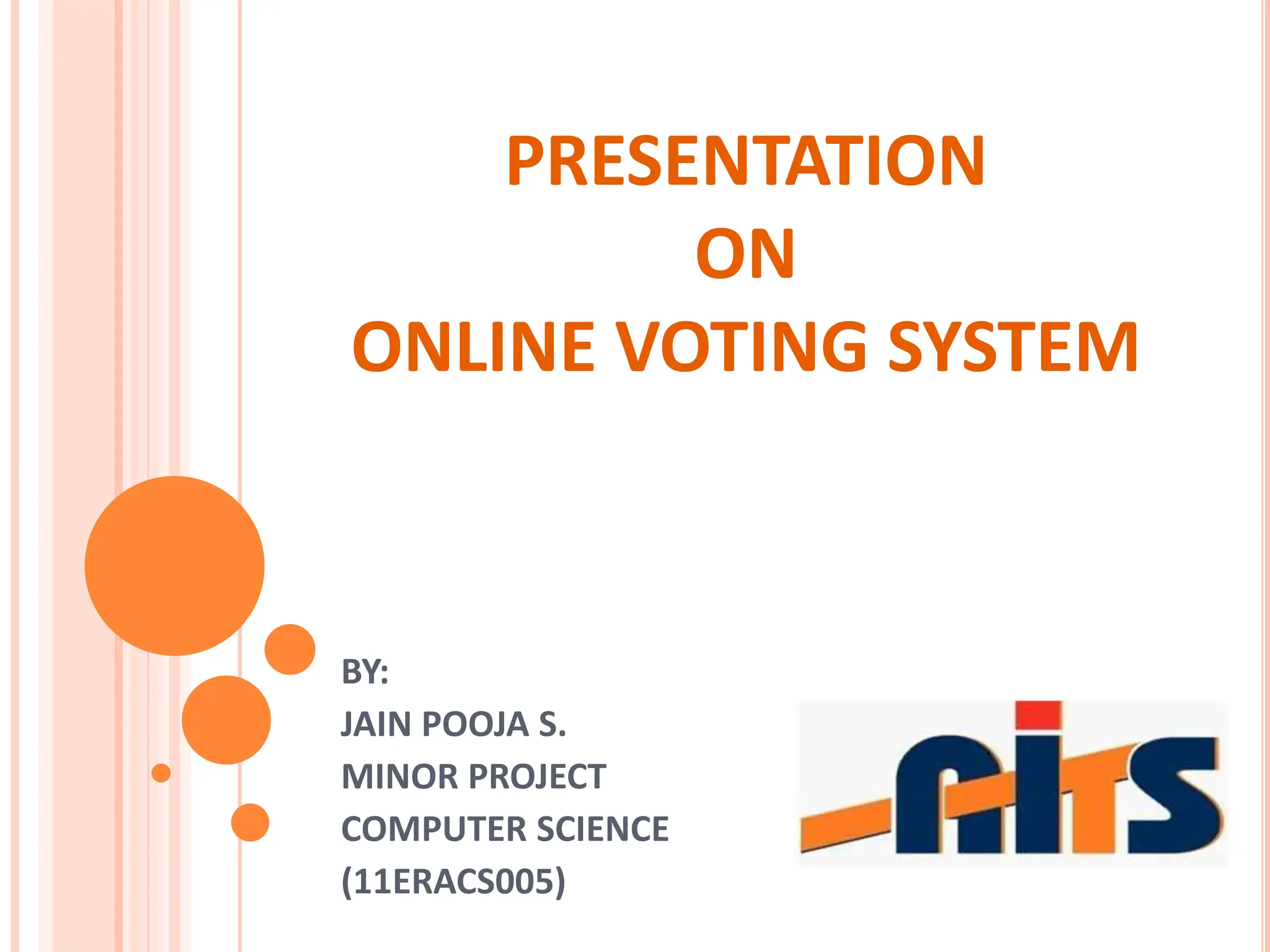 My gov e-voting system for students msc computer science | PDF