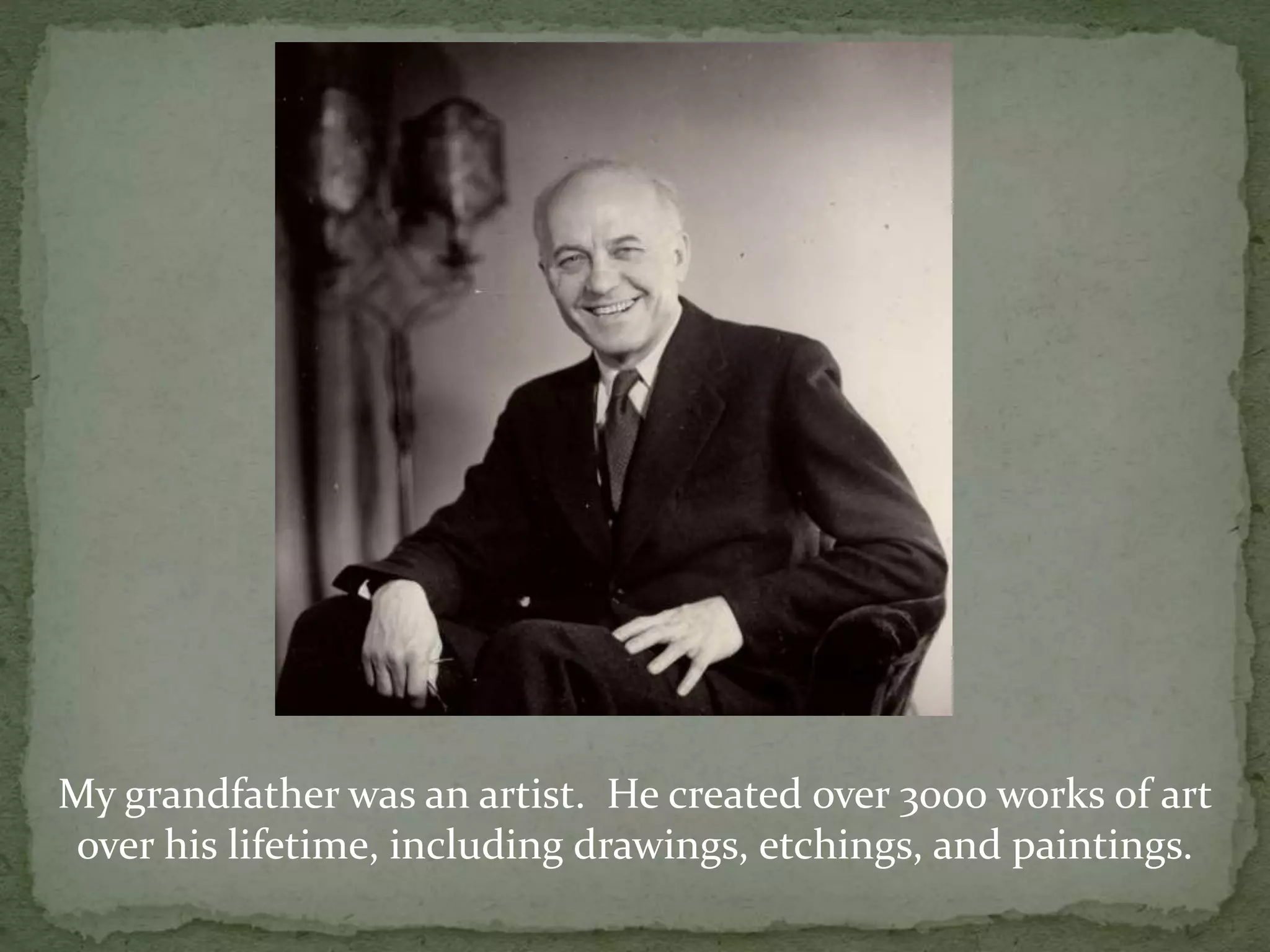 My grandfather's house | PPT