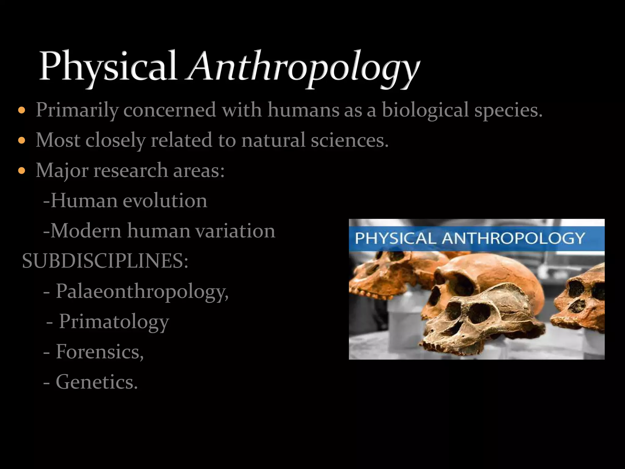 Forensic Anthrpology | PPTX