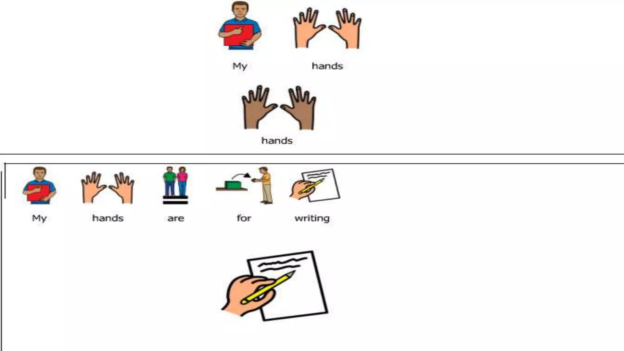 My hands social story | PPT