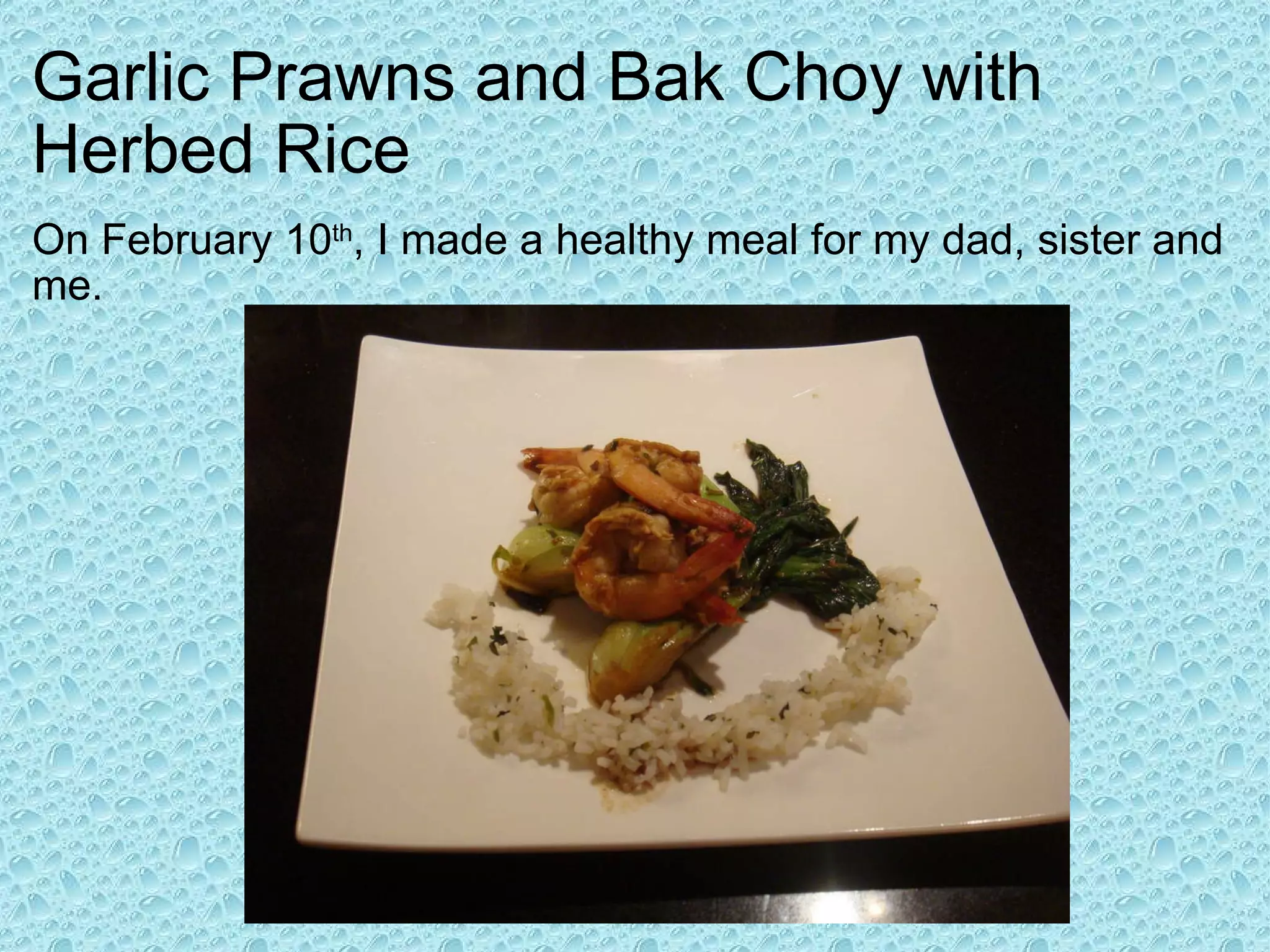 My healthy meal_ | PPT