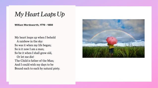 My heart leaps up - PPT .pdf