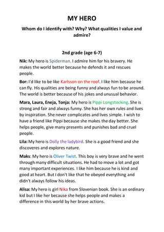 My hero | DOCX