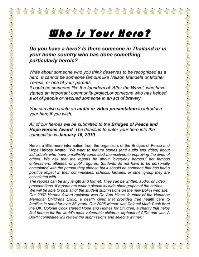 My Hero Project | PDF