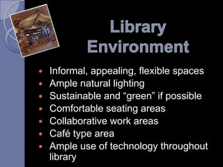 My high school library vision | PPTX