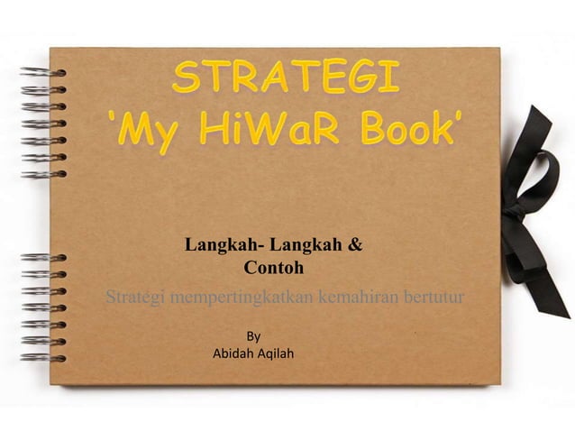 My hiwar book | PPT