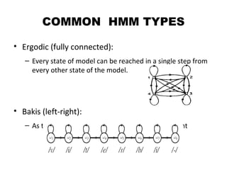 HMM (Hidden Markov Model) | PPT