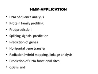 HMM (Hidden Markov Model) | PPT