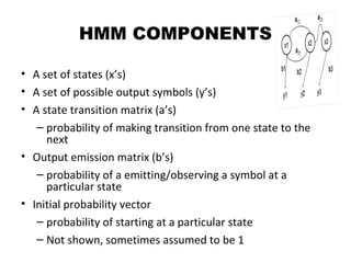 HMM (Hidden Markov Model) | PPT