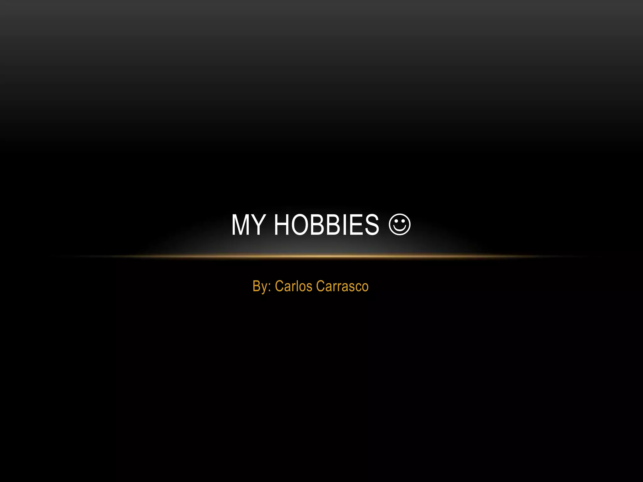 My hobbies | PPTX