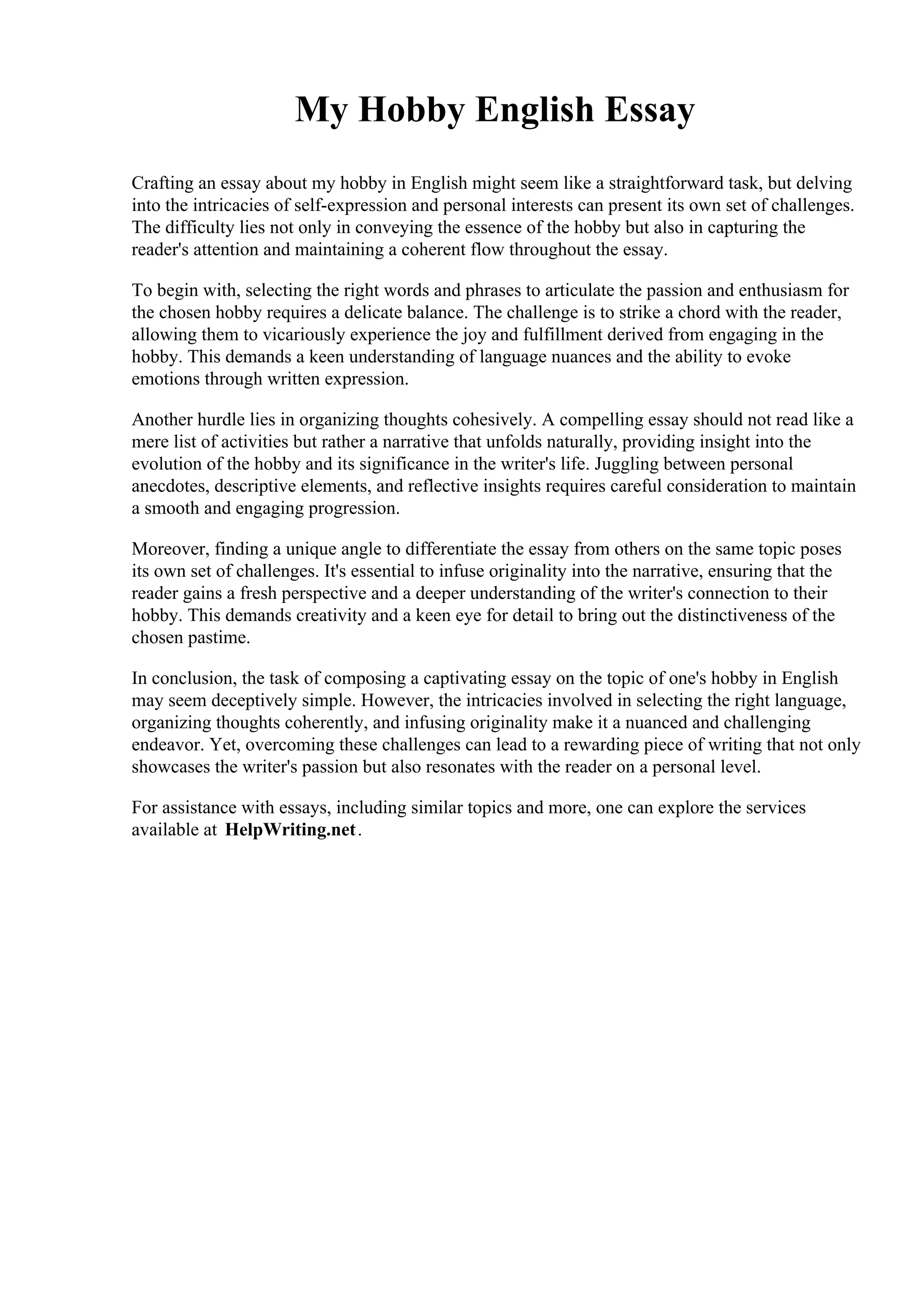 My Hobby English Essay.pdf