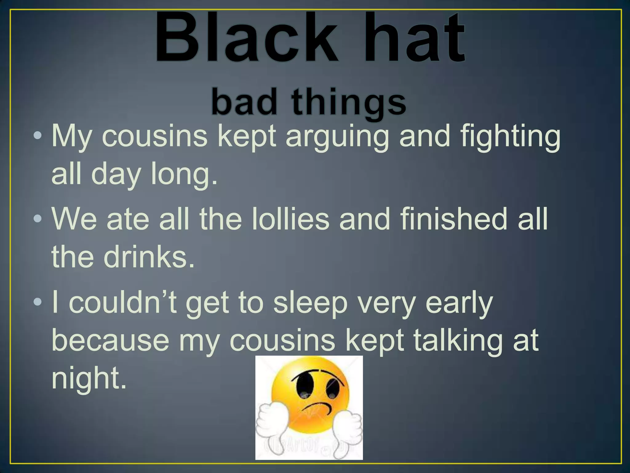 My hoilday hats | PPTX