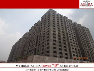 My home abhra status report as on 7th oct,2014 | PPT | Civil ...