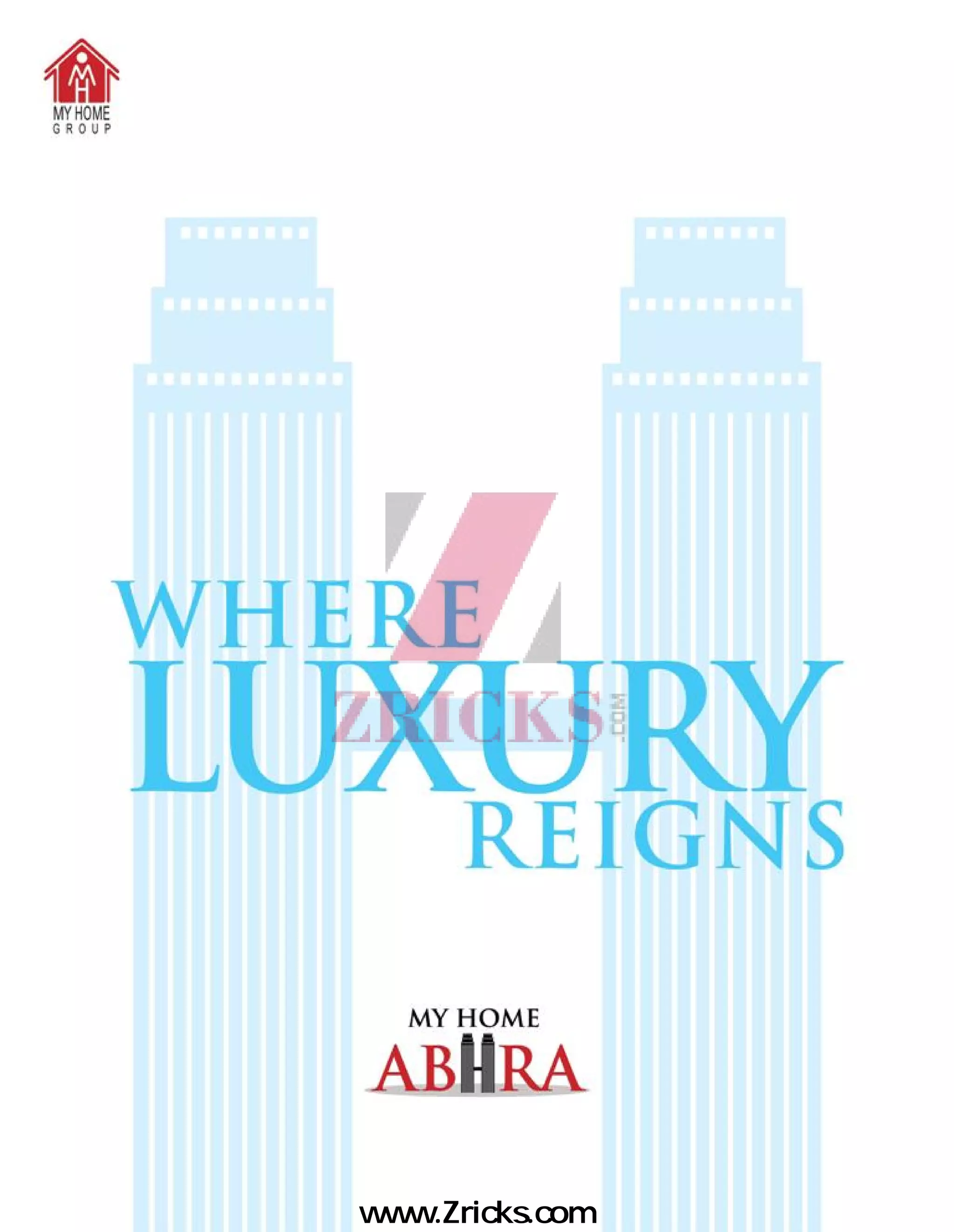 My Home Abhra Brochure - Zricks.com