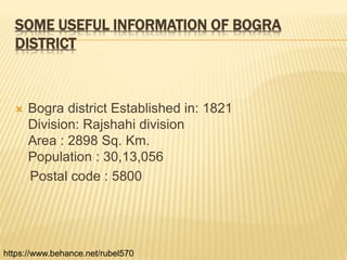 My home town bogra | PPTX