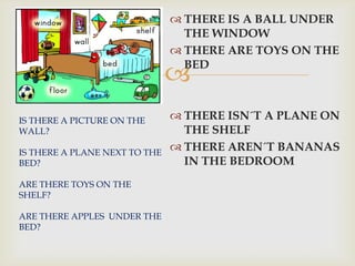 House, toys and prepositions | PPTX