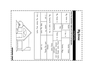 My house reading comprehension year 1 pbd | PPT