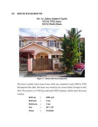 House Inspection Report | DOCX