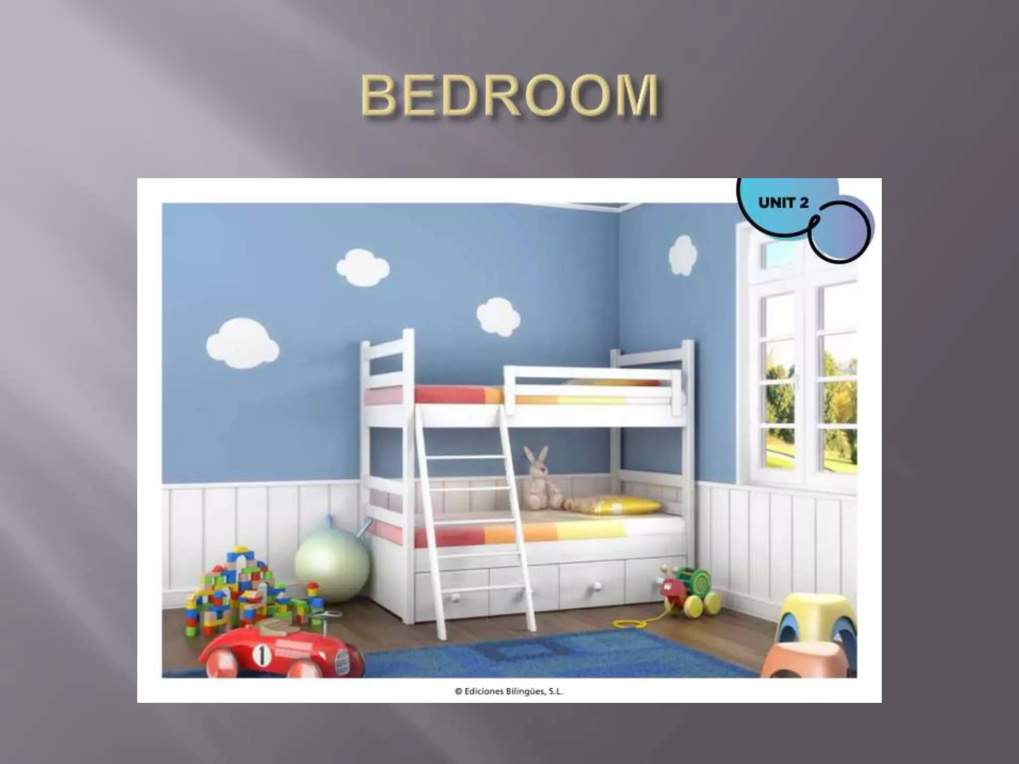 The rooms of a house | PPTX