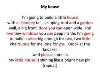 My house song | PPT