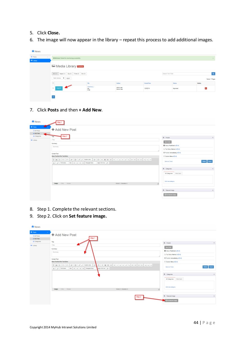 My hub complete user guide v1.2