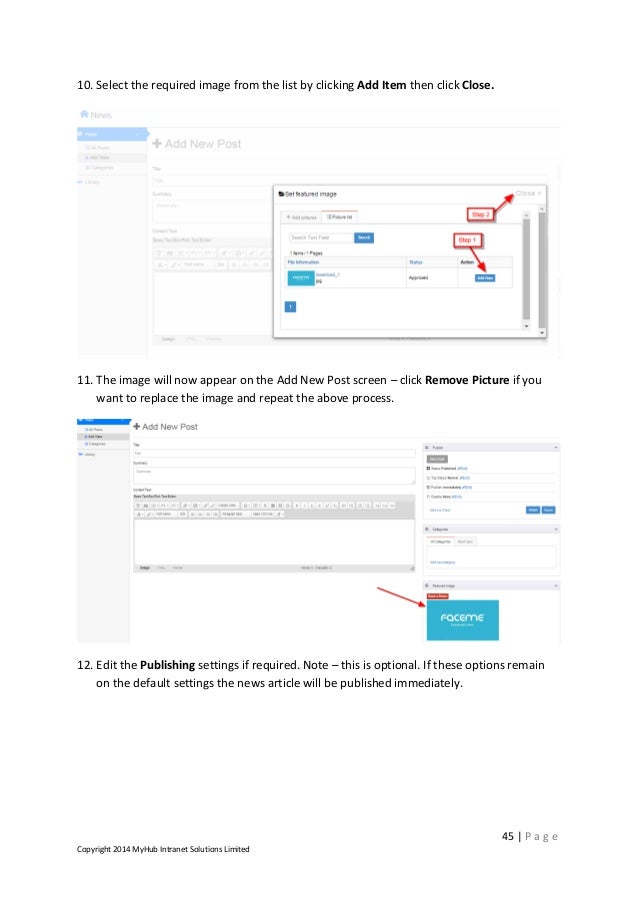My hub complete user guide v1.2
