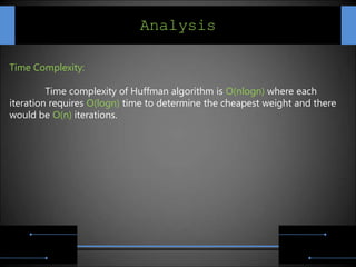 Huffman Coding | PPTX