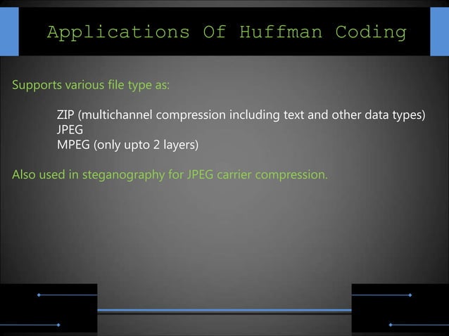 Huffman Coding | PPTX