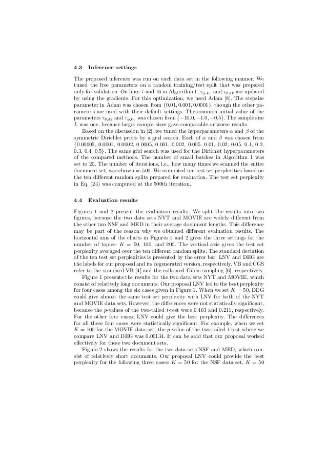 A Simple Stochastic Gradient Variational Bayes For Latent Dirichlet A