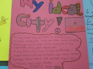 My ideal city | PPTX