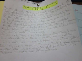 My ideal city | PPTX