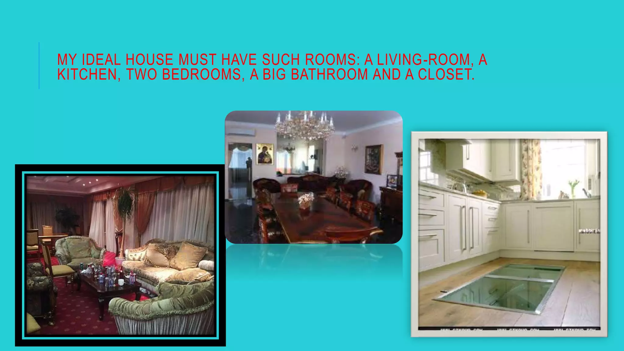 My ideal home | PPTX