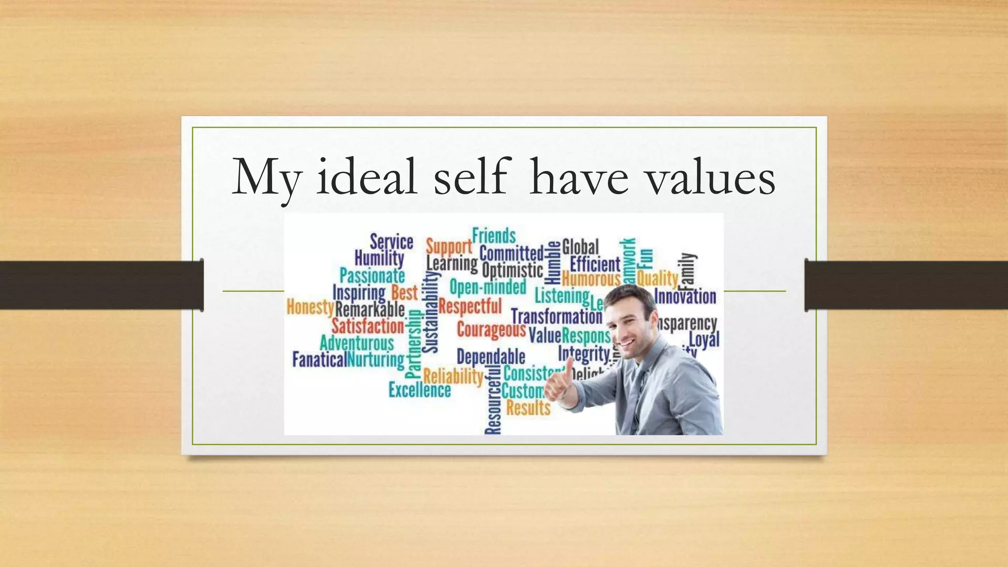 My ideal self | PPTX