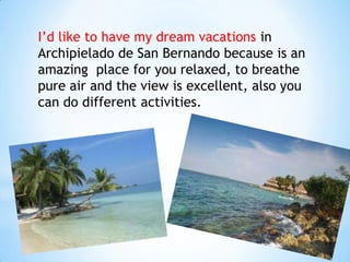 My ideal vacation | PPT
