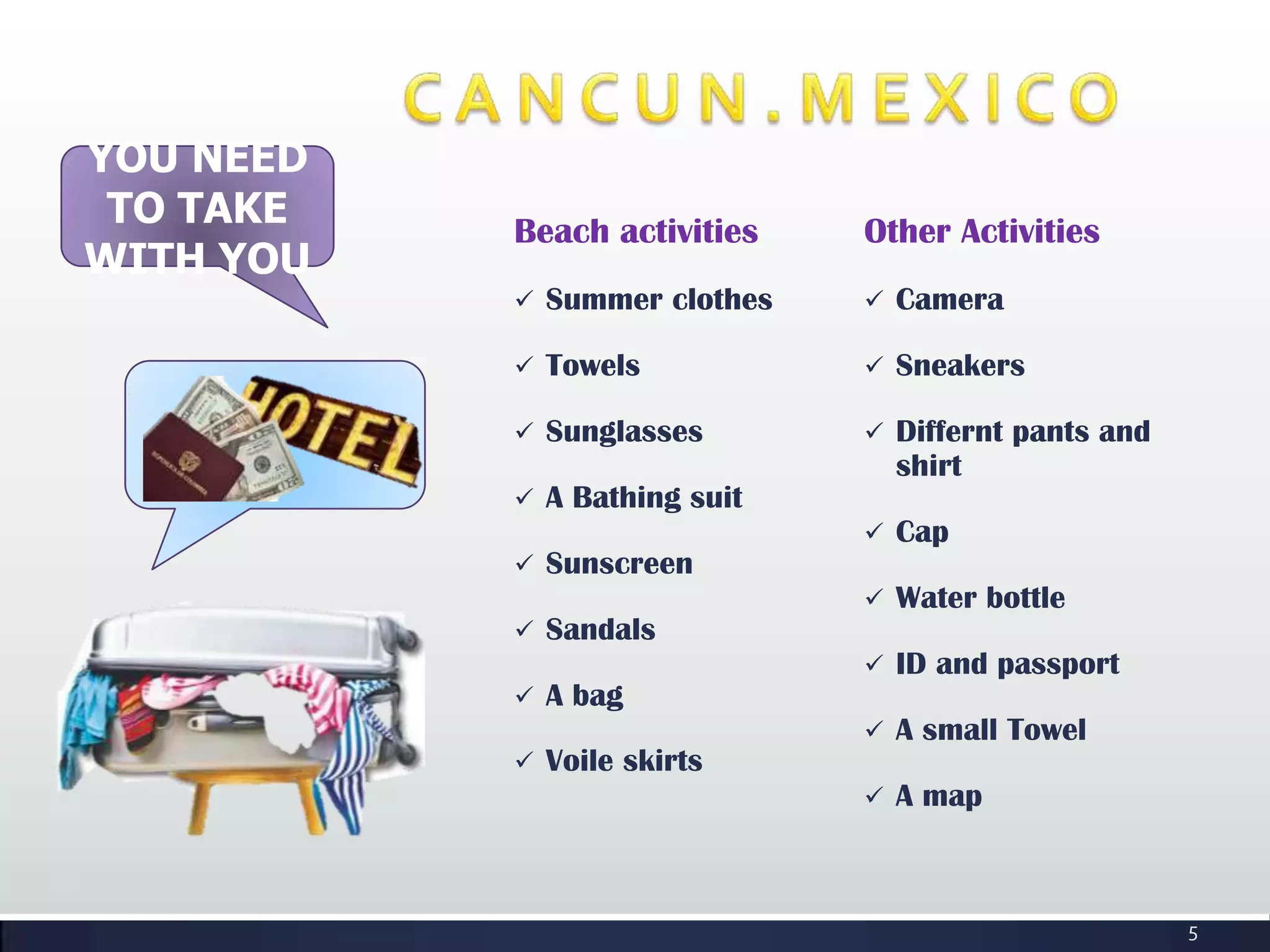 My ideal vacation | PPT