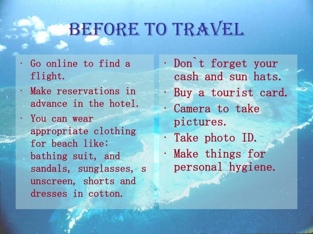 My ideal vacation 1 | PPT